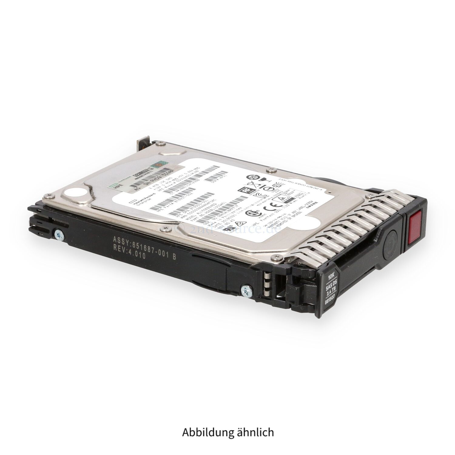 HPE 2.4TB 10k SAS 12G SFF SC HotPlug HDD 881457-B21 881507-001 | 881457 ...