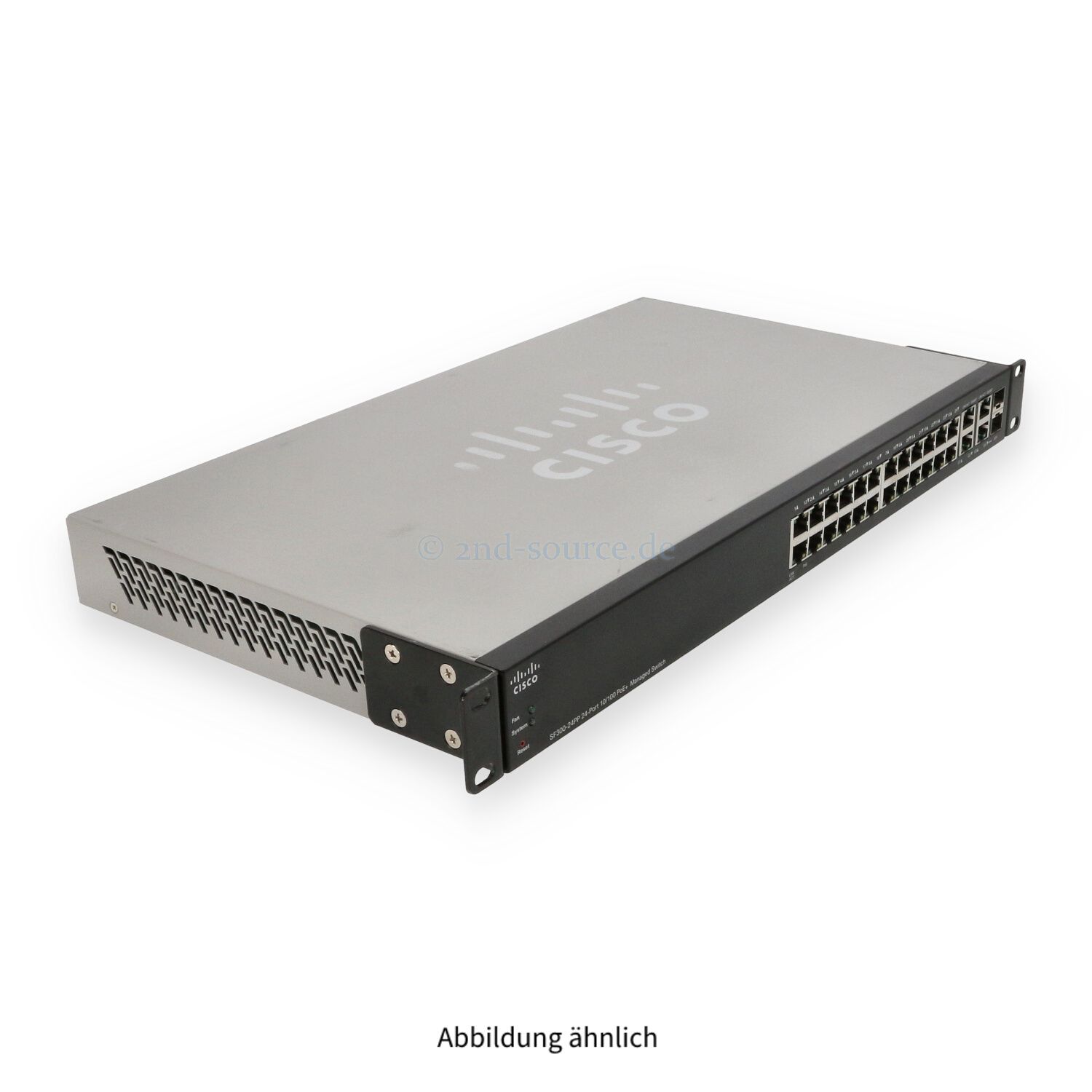Cisco SF300-24PP 24x 10/100Base-T PoE+ 2x 1GbE 2x Shared SFP 1GbE ...