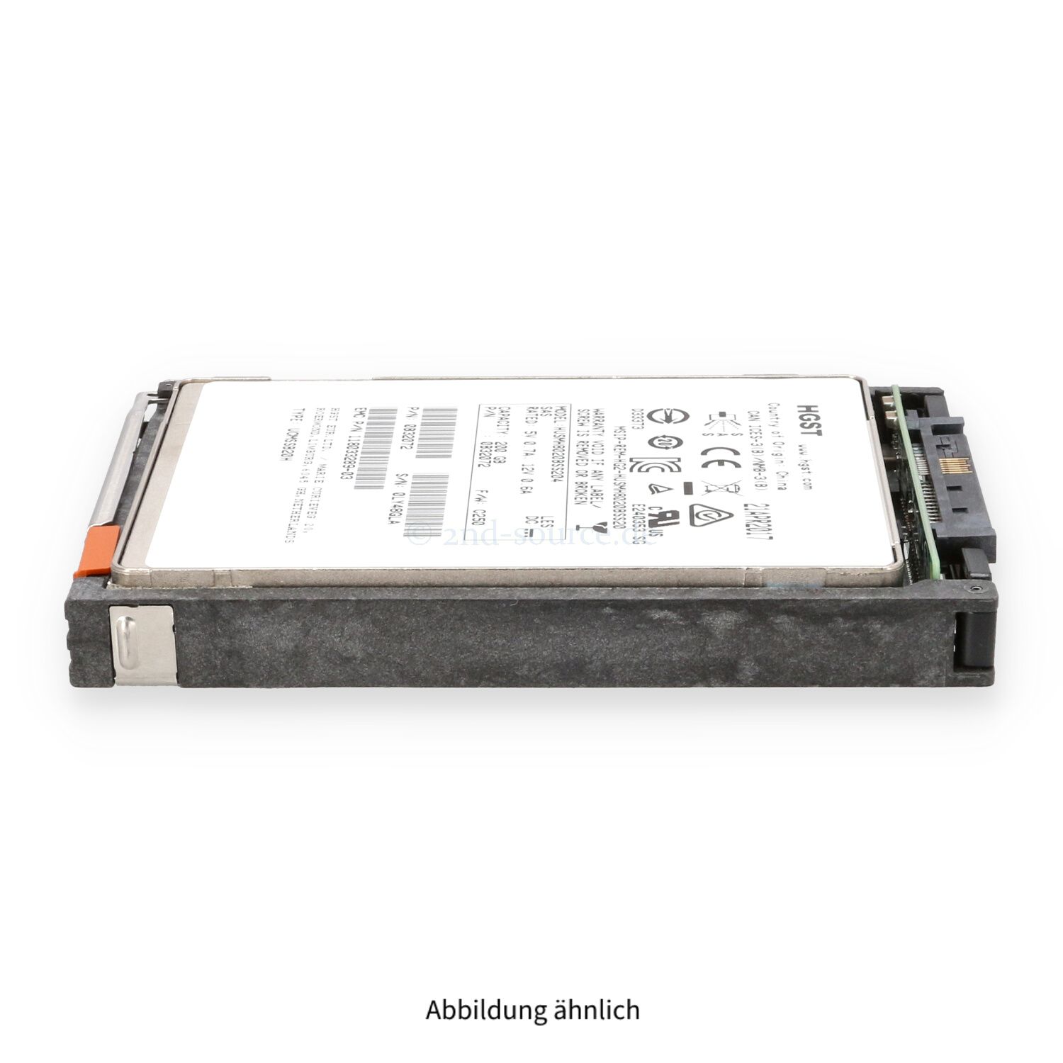 EMC 200GB SAS 12G SFF HotPlug SDD 005051589 118033289-03 0B32072 ...