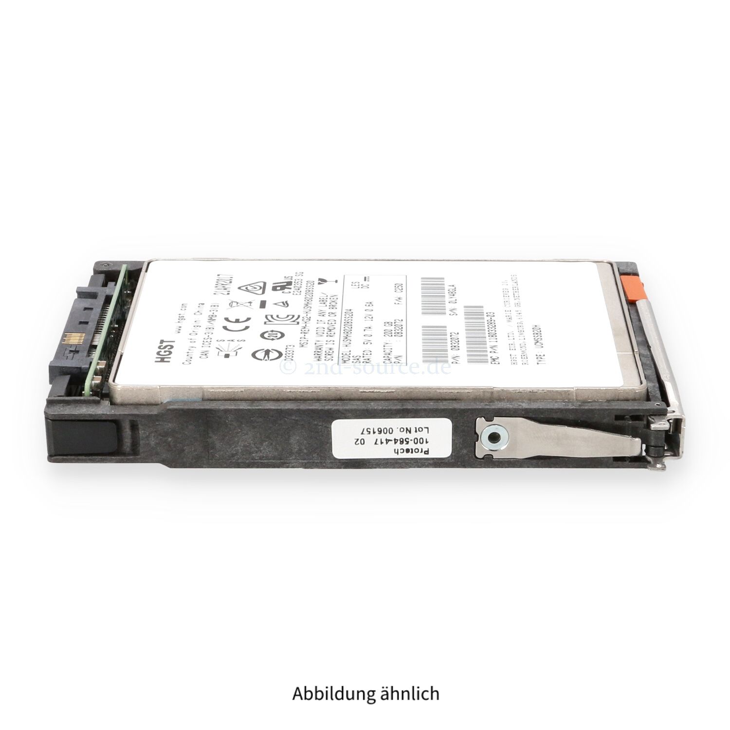 EMC 200GB SAS 12G SFF HotPlug SDD 005051589 118033289-03 0B32072 ...