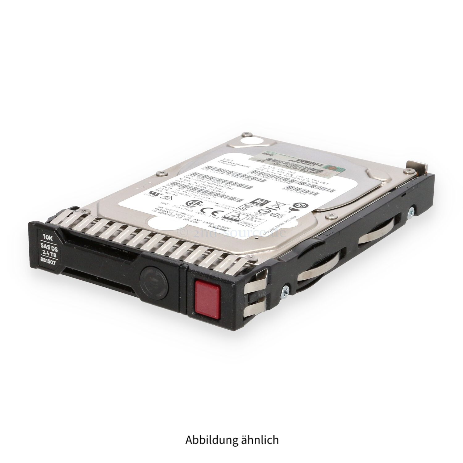 HPE 2.4TB 10k SAS 12G SFF SC HotPlug HDD 881457-B21 881507-001 | 881457 ...