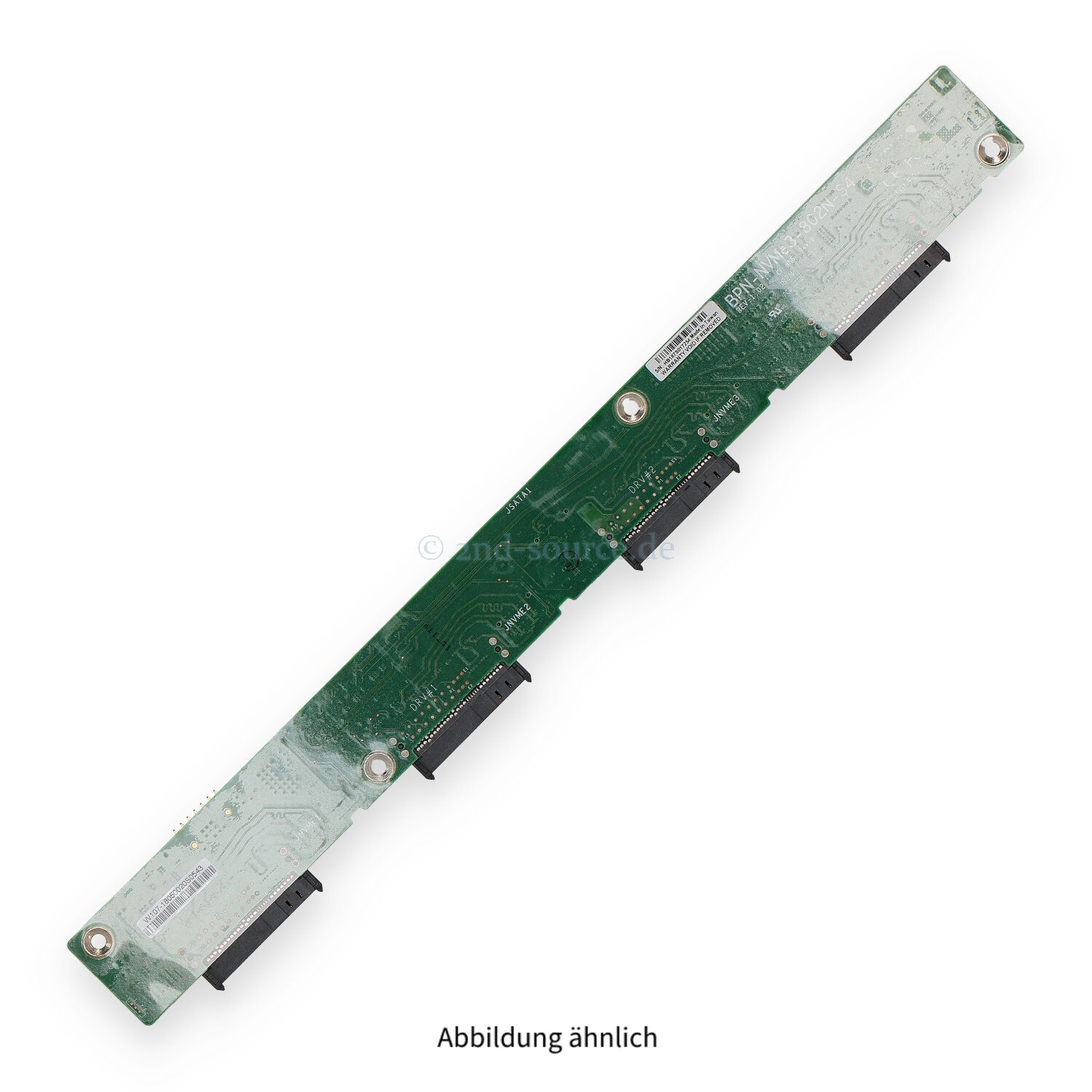 Supermicro 4xSFF NVMe SATA SAS 1U Hybrid Backplane BPN-NVME3-802N-S4 ...