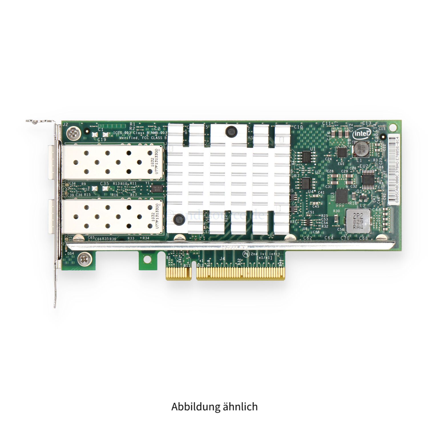 Oracle Intel X520-DA2 2x SFP+ 10GbE PCIe x8 Server Ethernet Adapter Low ...